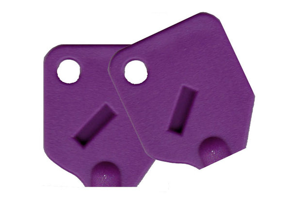 Purple Tubular Key Covers | Vending World - Vending World