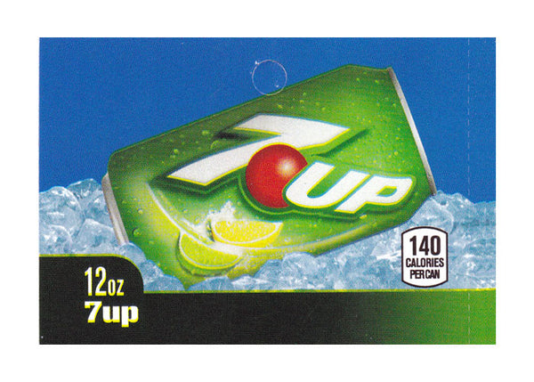 7up on ice medium size flavor strip - Vending World